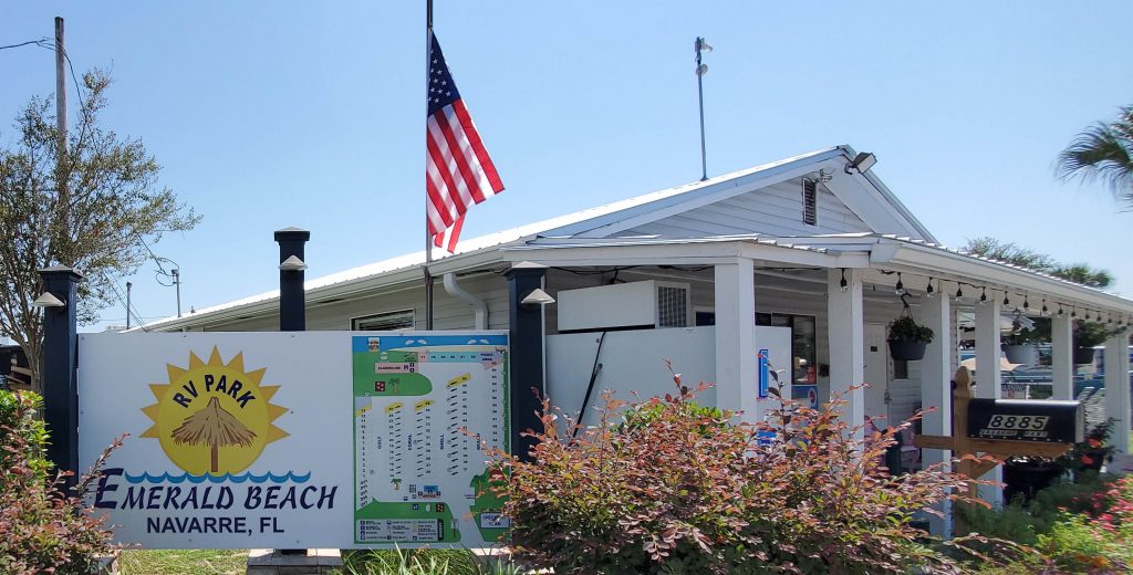 Emerald Beach RV Park in Navarre Florida - RV with Us